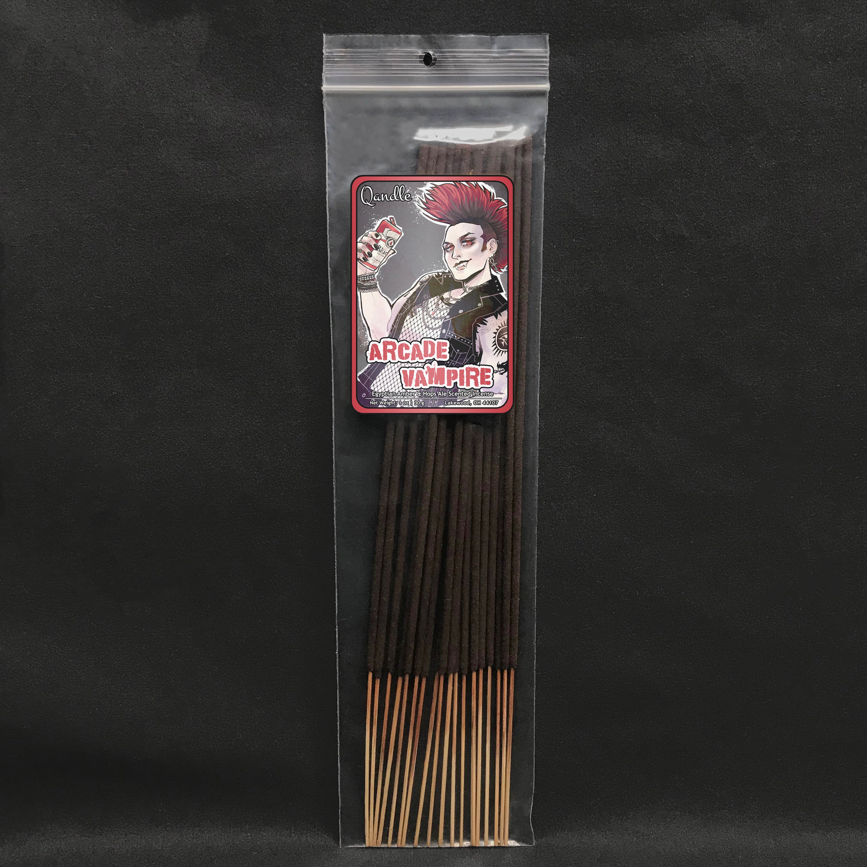 Arcade Vampire Incense Sticks • Qandle