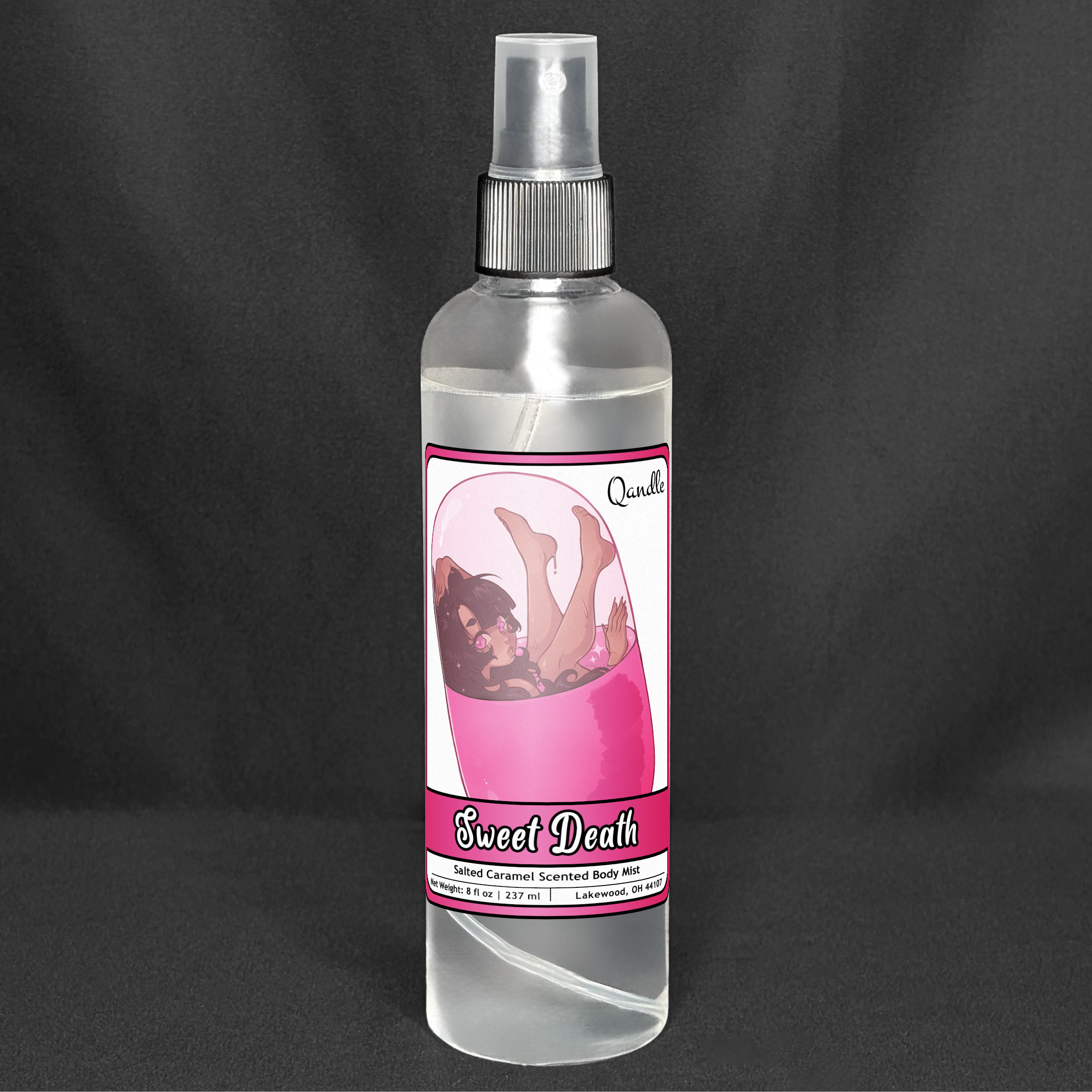 Sweet Death Body Mist • Qandle